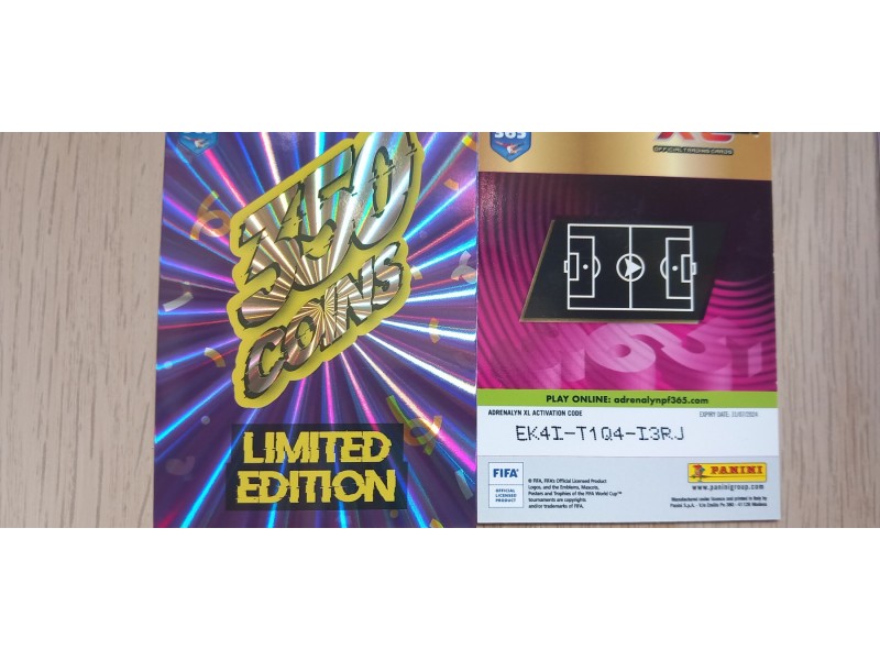 PANINI FIFA 365 2024 ADRENALYN LIMITED EDITION 350 COIN
