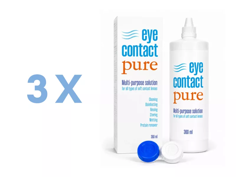 EyeContact PURE (3x360 ml)