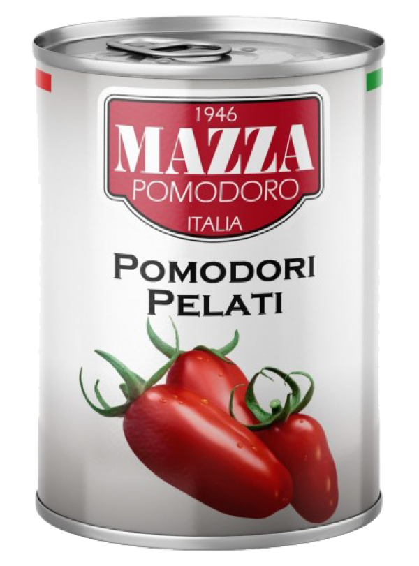 Paradajz pelat 400g Mazza