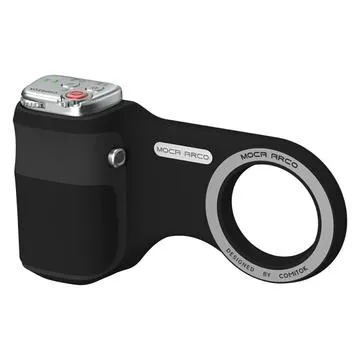 MOCA ARCO MAGSAFE PHONE GRIP HANDLE WITH REMOTE CONTROLLER AND LED LIGHT - BLACK