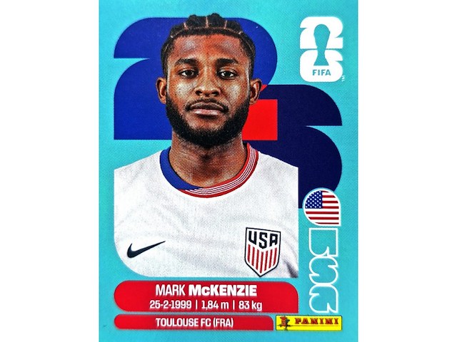 FIFA World Cup 2026 USA5 Mark McKenzie