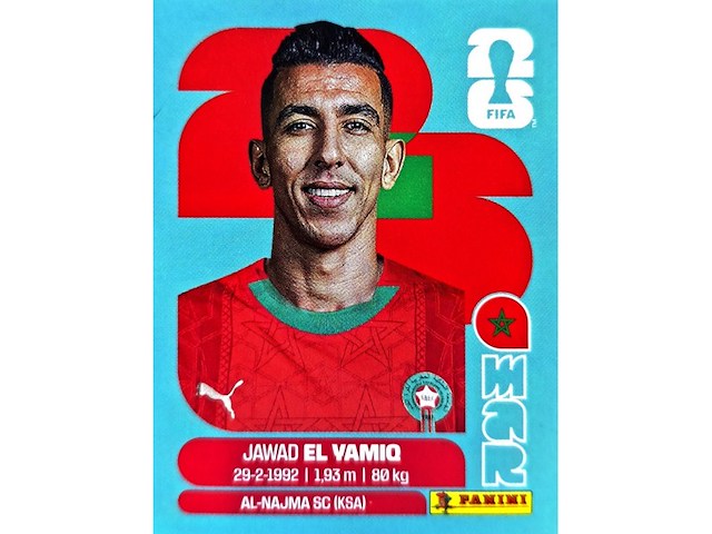 FIFA World Cup 2026 MAR8 Jawad El Yamiq