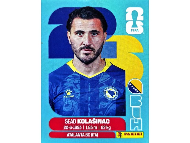 FIFA World Cup 2026 BIH4 Sead Kolasinac