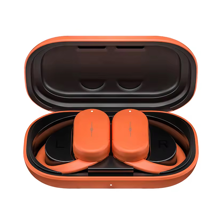 Bluetooth slusalice Airpods Soke HD313 narandzaste