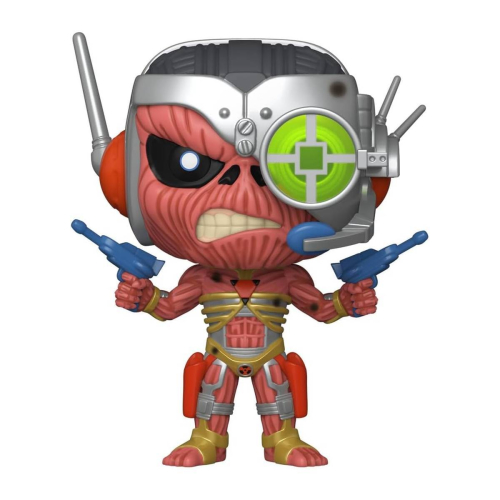 Bobble Figure Rocks - Iron Maiden Pop! - Cyborg Eddie