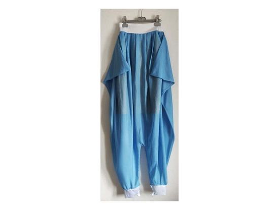 Unikatne šalvare sa belim detaljima Vel.M/L