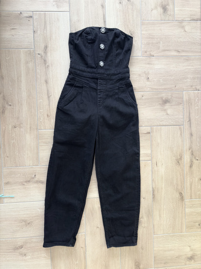 H&M top denim kombinezon-fantastican