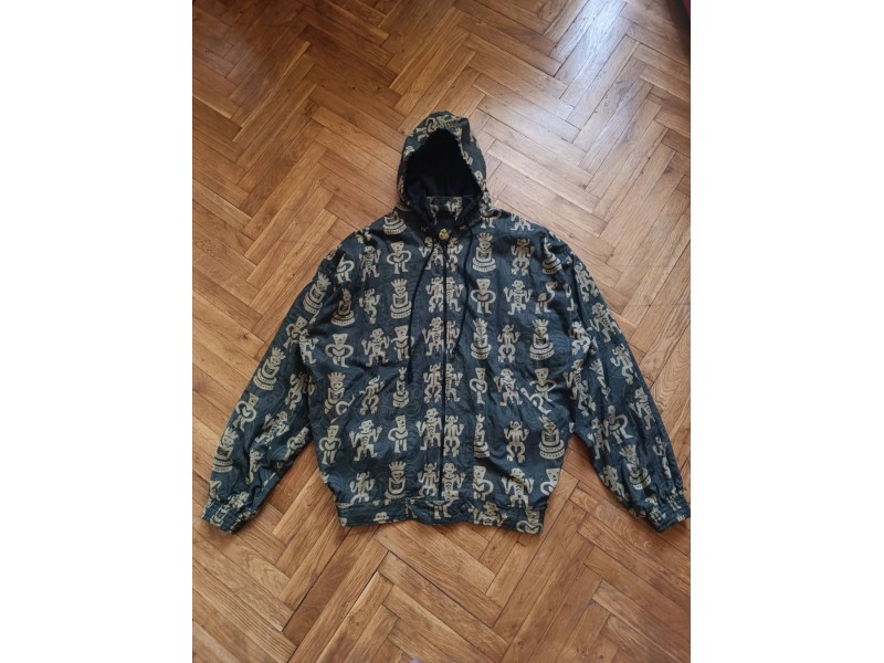 Vintage Tribal Jakna Oversized, Boho Street 90s Y2K