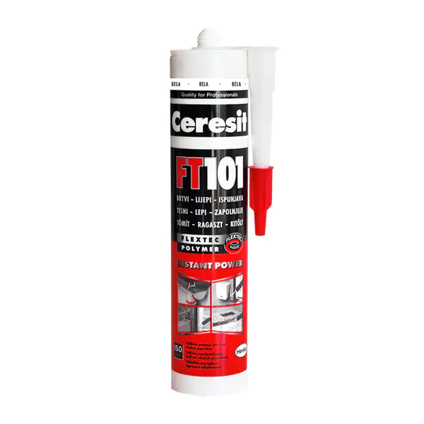 Lepak Montažni Fleksibilni Ft101 Beli 280Ml