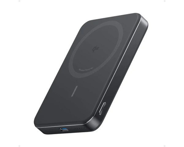 ANKER MagGo magnetno bežični power bank, crni 10000mAh, 15W