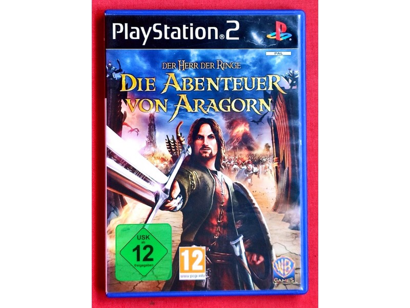 The Lord of the Ring ARAGONS QUEST - PS2 Orig. Igra