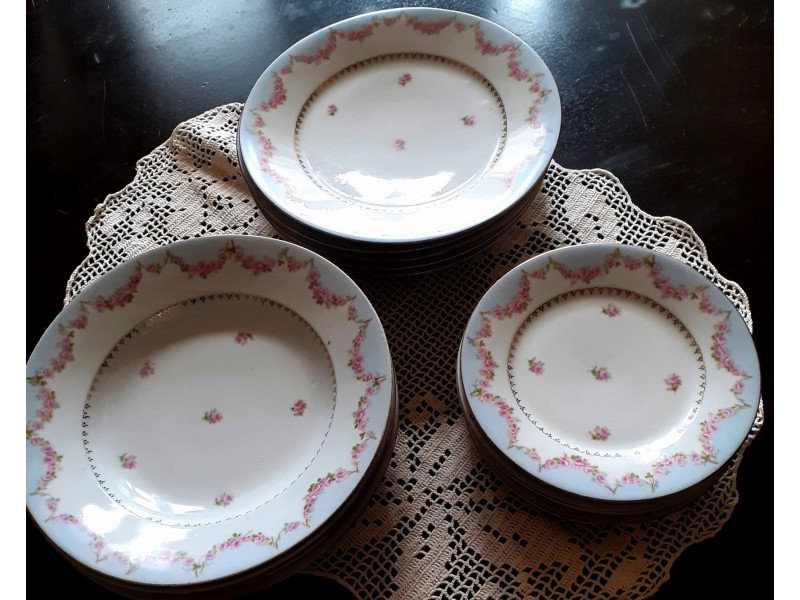 Servis za ručavanje, porcelan