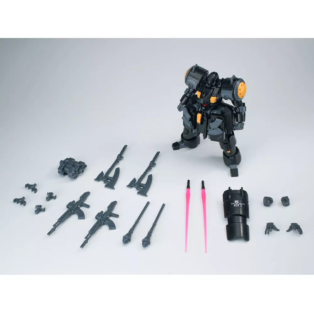 1/144 Ultra Action Trooper Zarov M1 Plastic Model Kit (Metallic Black)