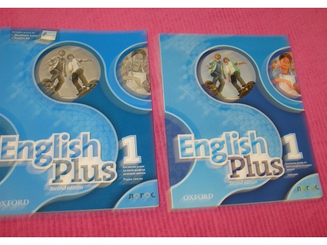 ENGLESKI JEZIK 5. ENGLISH PLUS 1. KOMPLET. ODLIČNO!