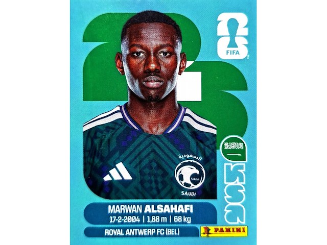 FIFA World Cup 2026 KSA15 Marwan Alsahafi