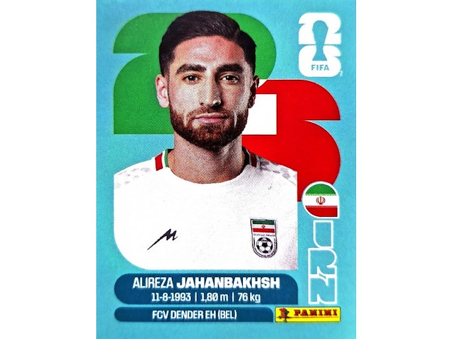 FIFA World Cup 2026 IRN19 Alireza Jahanbakhsh