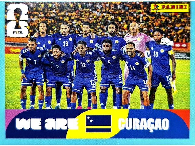 FIFA World Cup 2026 CUW13 Team Photo
