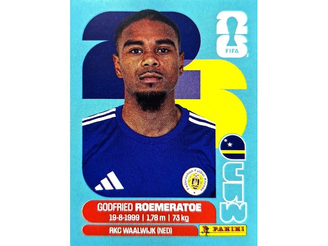 FIFA World Cup 2026 CUW10 Godfried Roemeratoe