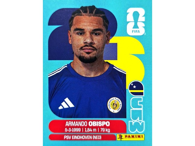 FIFA World Cup 2026 CUW3 Armando Obispo