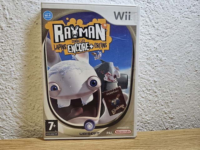 ORGINAL igrica igra za Nintendo Wii Rayman Raving Rabbi