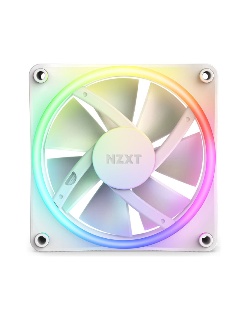 NZXT F120 RGB Duo 120mm ventilator beli (RF-D12SF-W1)