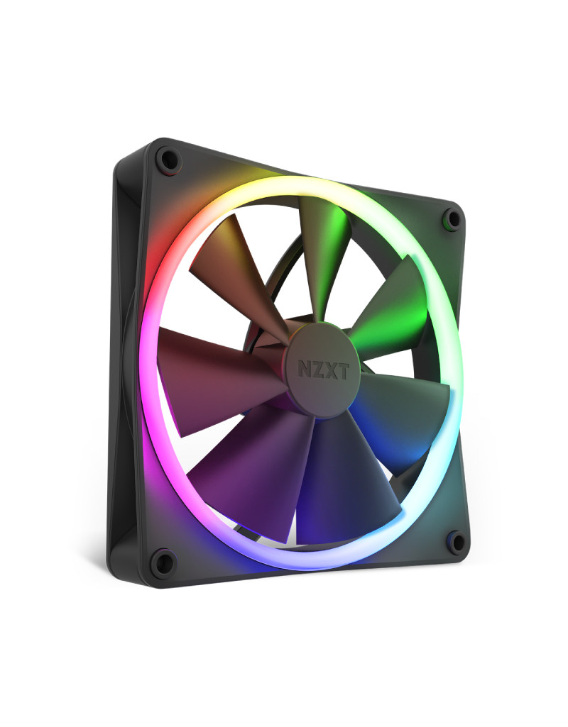 NZXT F140 RGB 140mm ventilator crni (RF-R14SF-B1)