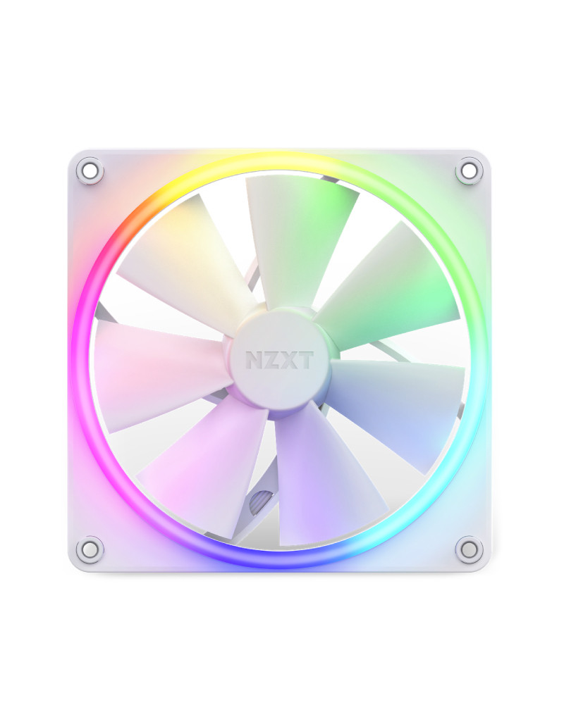 NZXT F140 RGB 140mm ventilator beli (RF-R14SF-W1)