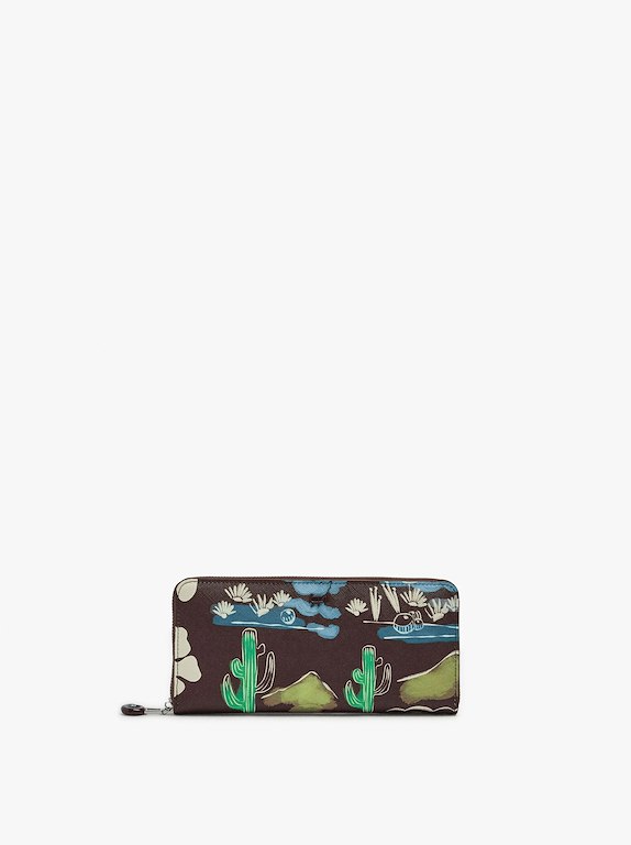 WALLET PRINTED WITH TEXTURE