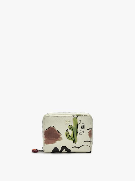 WALLET PRINTED WITH TEXTURE