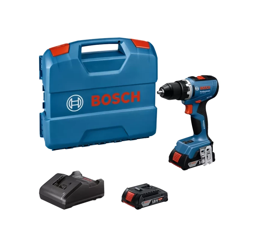 Akumulatorska bušilica - odvrtač Bosch GSR 18V-65; 18V; 2x2,0Ah + kofer