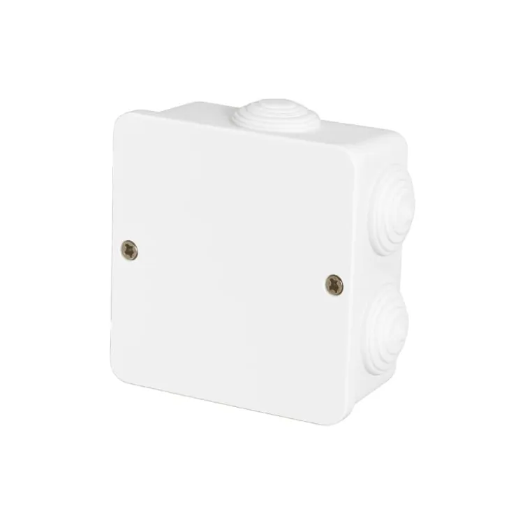 Nadgradna razvodna kutija bela 80x80mm