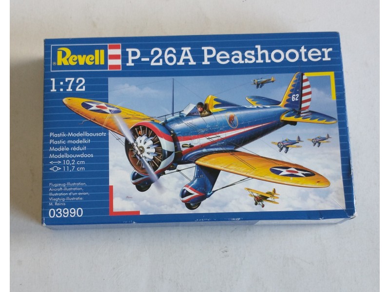 maketa avion Revell 03990 P-26A Peashooter