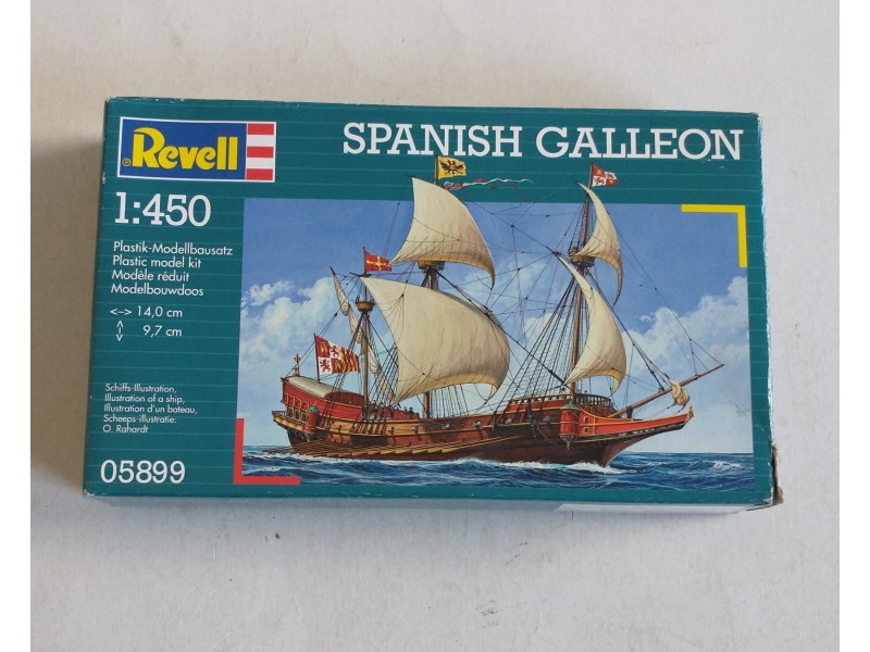 maketa jedrenjak Revell SPAINISH GALLEON