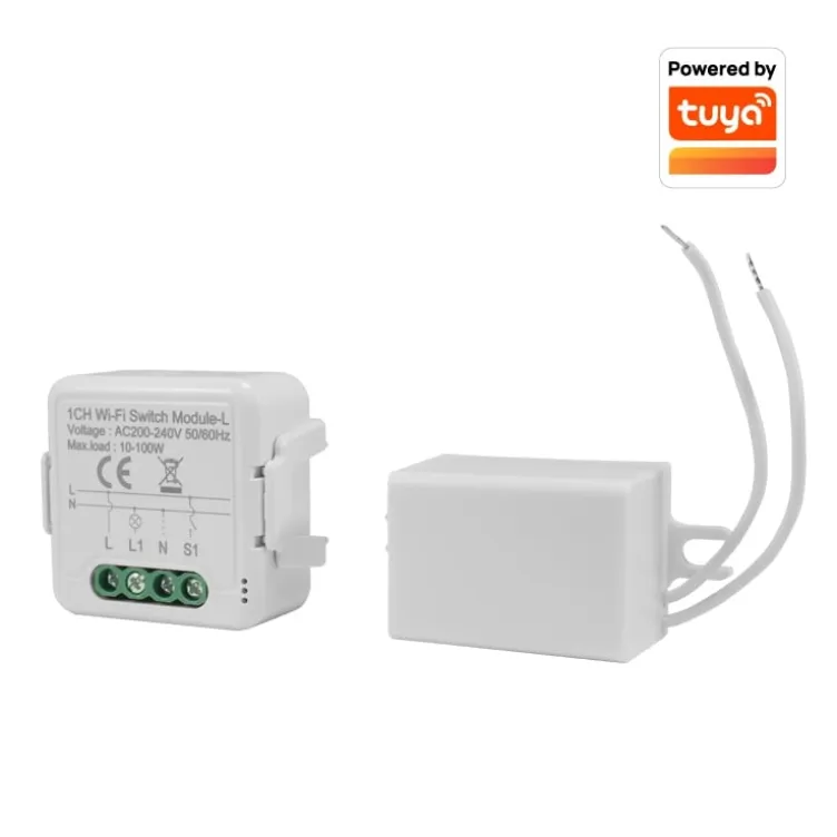 Wi-Fi smart prekidač-modul bez N provodnika, 100W