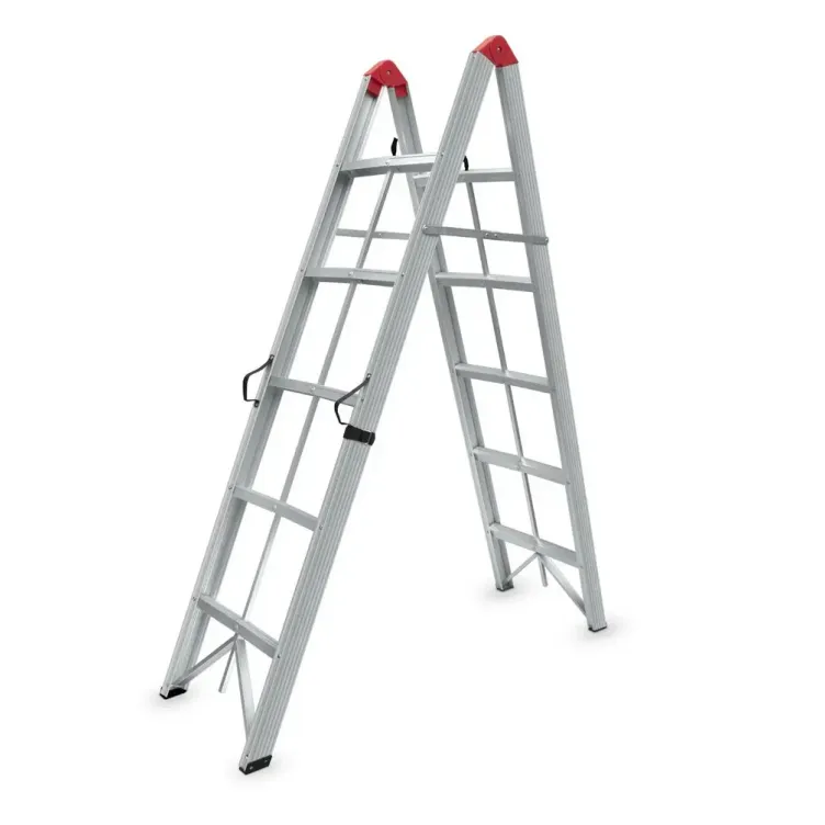 SuperStep Duple Sklopive Štapne Alu Merdevine 2x5 188cm