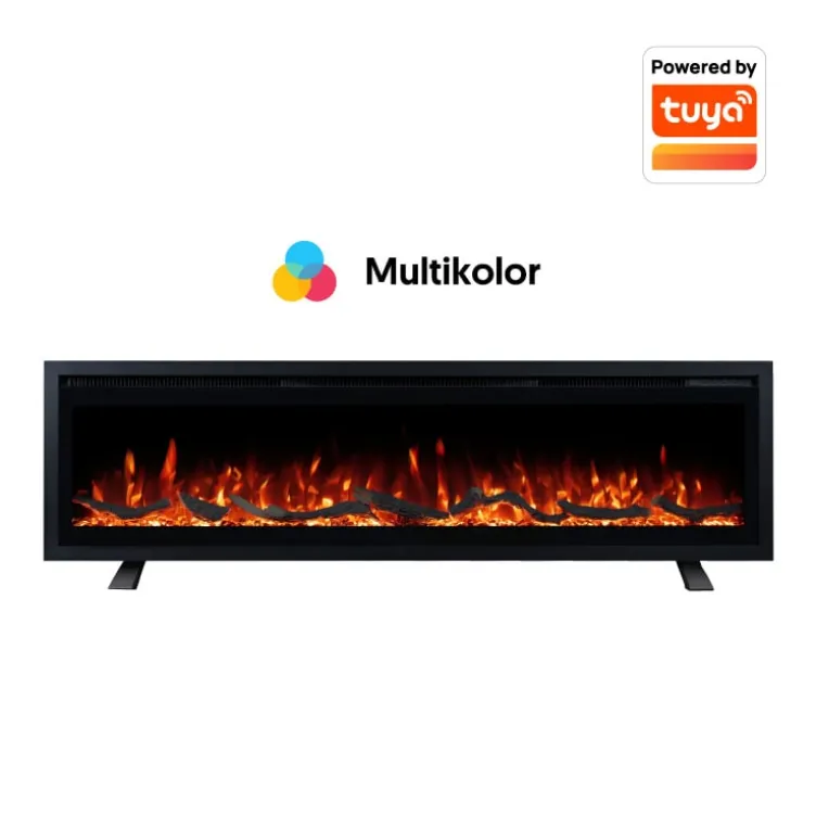 PROSTO smart elekt. 50" 3u1 multikolor kamin 1800W