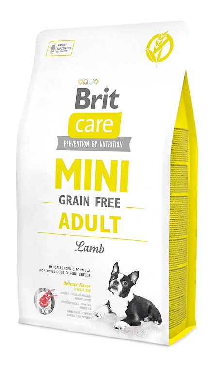 BRIT CARE Mini Adult, s jagnjetinom, bez žitarica