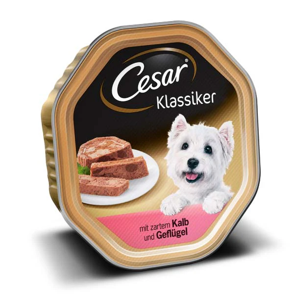 CESAR Classics Pašteta za pse s teletinom i živinom, 150g