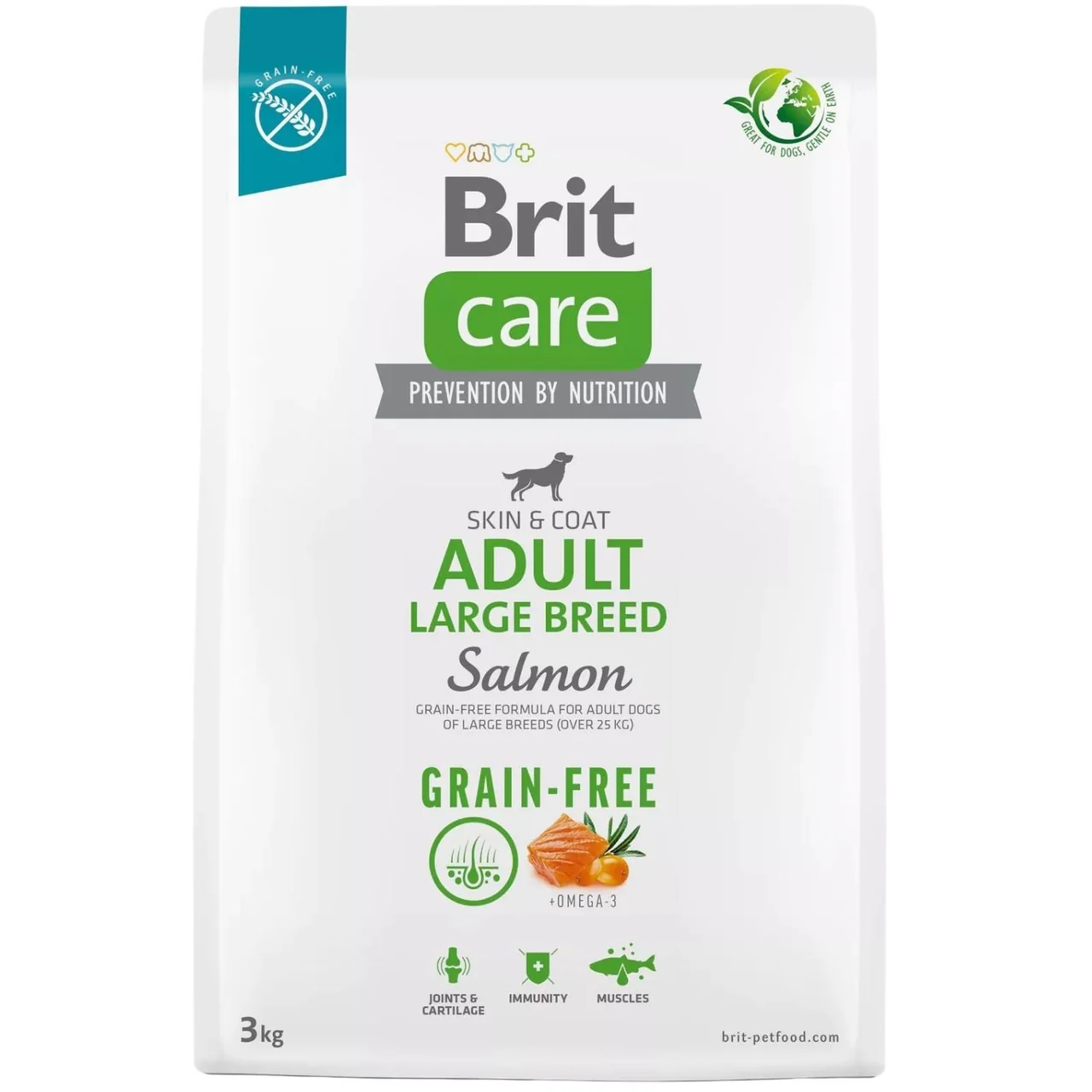 BRIT CARE GF Adult Large Breed, s lososom, bez žitarica
