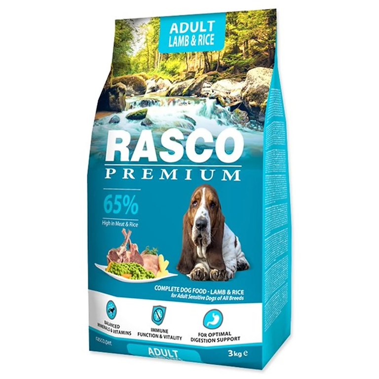 RASCO Premium, jagnjetina i pirinač