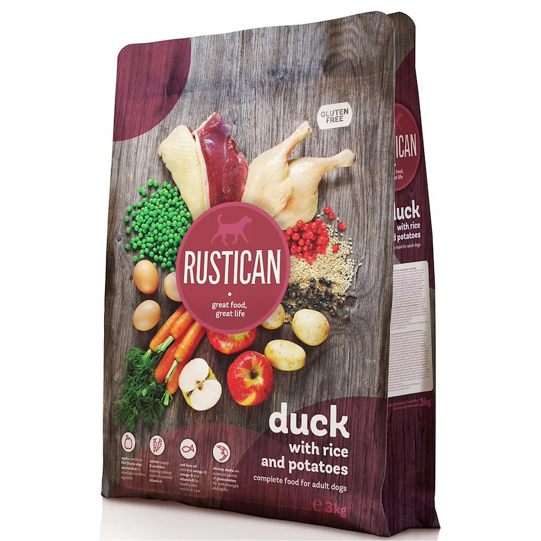 RUSTICAN Pačetina s pirinčem i krompirom, bez glutena