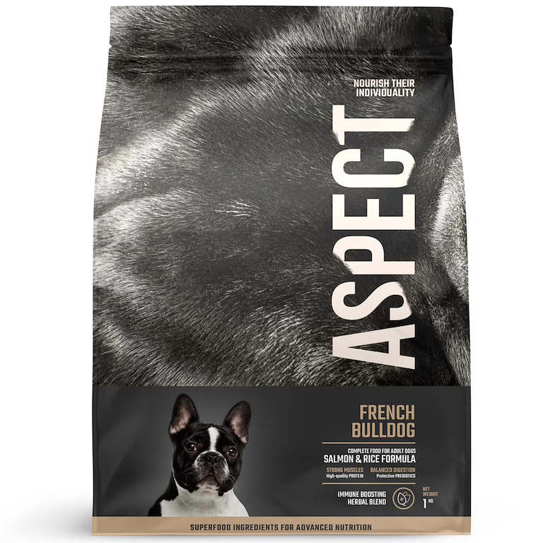 ASPECT French Bulldog, s lososom i pirinčem