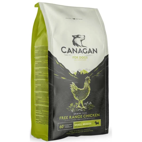 CANAGAN Small Breed Piletina iz slobodnog uzgoja, za pse, bez žitarica, 2kg