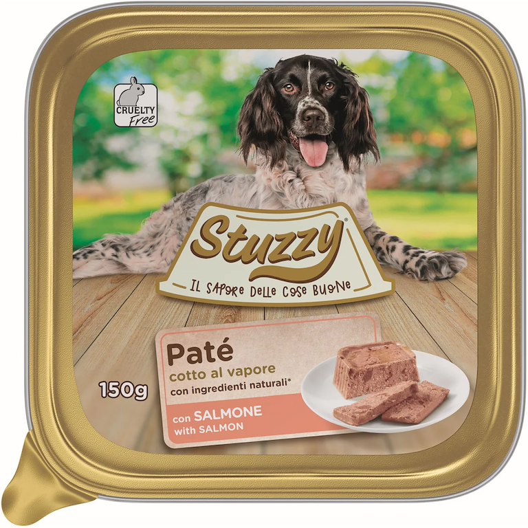 STUZZY Pate Pašteta za pse s lososom, 150g
