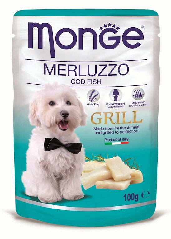 MONGE Grill Sos za pse, Bakalar, 100g