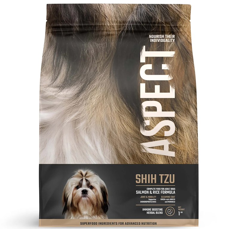 ASPECT Shih Tzu, s lososom i pirinčem, 1kg
