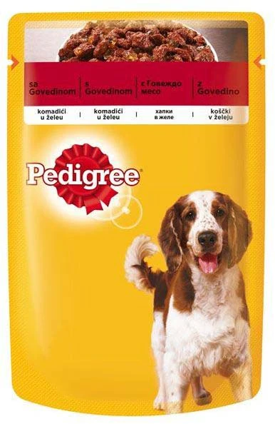 PEDIGREE Kesica za pse Adult Govedina u želeu 100g