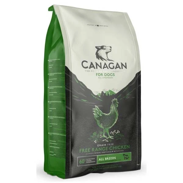 CANAGAN Piletina iz slobodnog uzgoja, za pse, bez žitarica, 2kg