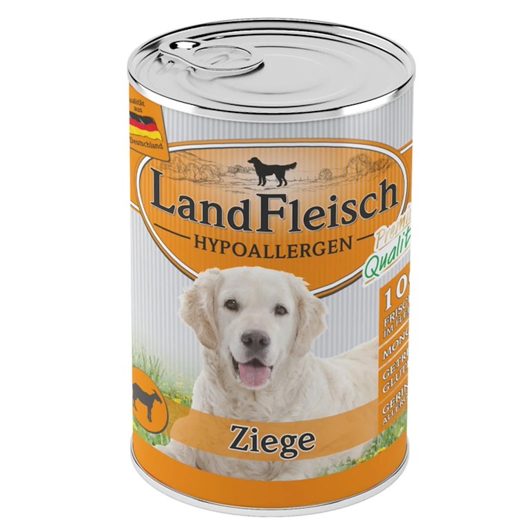 LANDFLEISCH Hypoallergenic Jaretina, bez glutena i žitarica, 400g