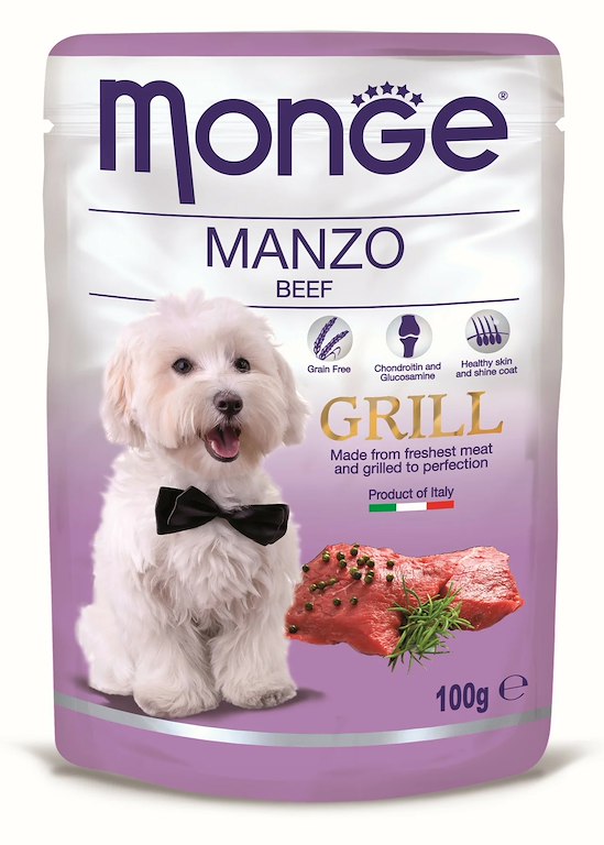 MONGE Grill Sos za pse, Govedina, 100g